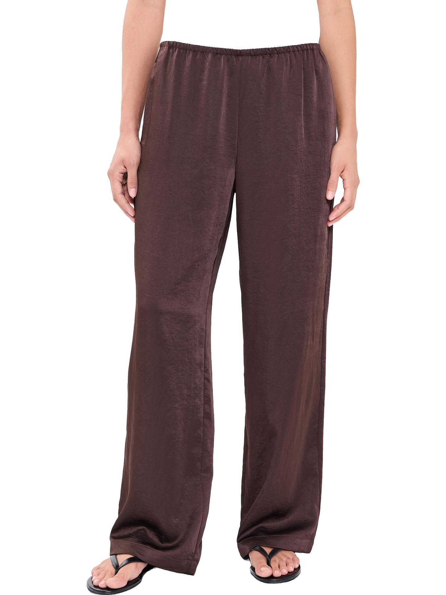 MADEWELL Madewell The Devon Satin Wide Leg Pants